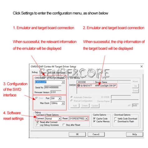 Buy Stm32 Develop Dap Downloader Emulator Module Cmsis Debugger Wedge