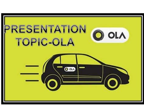 Ola Presentation Pptx