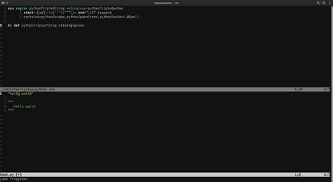 Python R Triple Quotes Strings