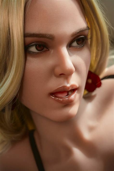 Marsden Big Boobs Blonde Sex Doll With Oral Structure Silicone Head ️