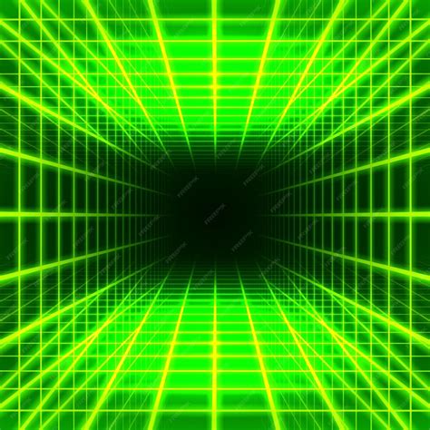 Premium Vector Dimensional Grid Space