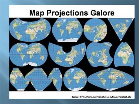 Cartographic Projections Ppt
