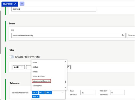 managing radiantone directory schema radiant logic documentation