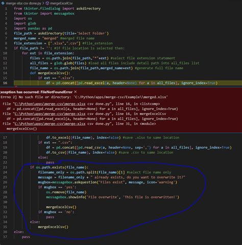 python 3 x error when delete exist file then create file again