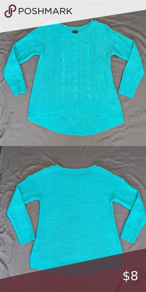 Turquoise Sweater Size Large