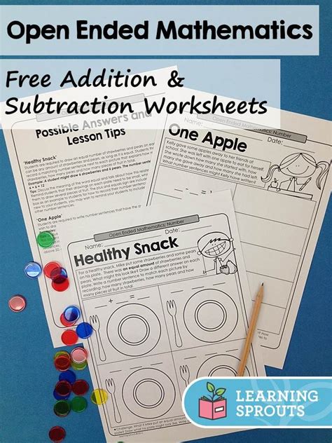 Help Students Develop Problem Solving Skills In Maths With These FREE Open Ended Addition And