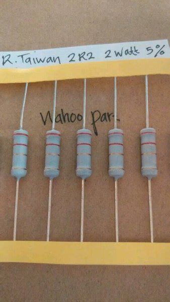 Jual Resistor Ohm Atau R Ohm Taiwan Watt Di Lapak Wahoo Part Bukalapak