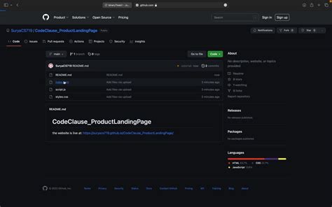 ace u on linkedin product landing page sourcecode