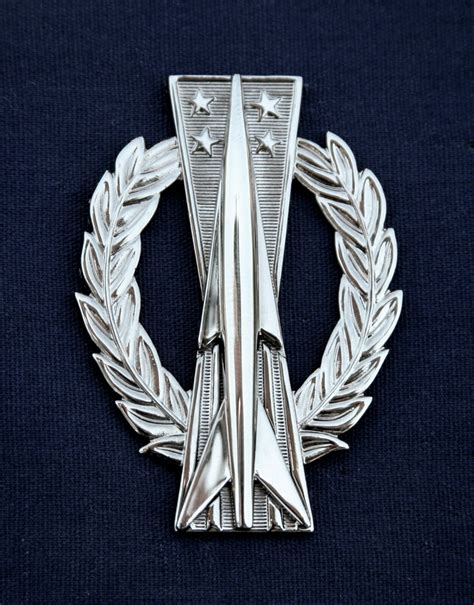 Us Air Force Basic Missile Operator Badge Regulation Full Size Mirror
