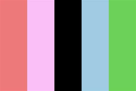 Powerpuff Girls Color Palette