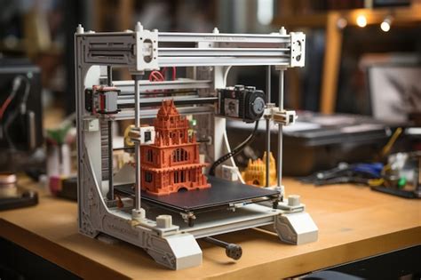 Premium Ai Image 3d Printing Device Generate With Ai