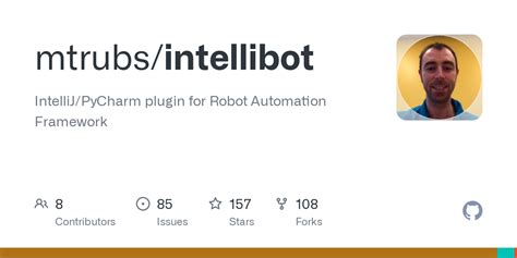 GitHub Mtrubs Intellibot IntelliJ PyCharm Plugin For Robot Automation Framework