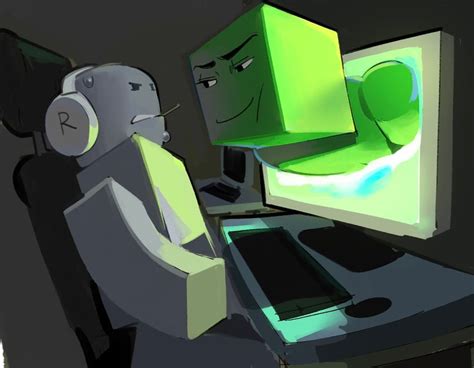 Noob Roblox Drawn By Modercated Danbooru