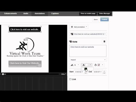 How To Add Your Website To Your YouTube Videos YouTube