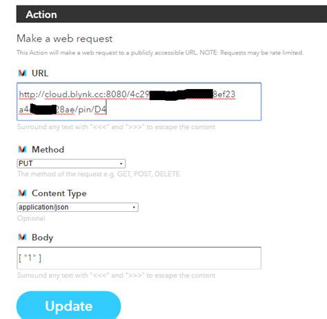 Blynk Ifttt Details Guide How To Connect Both Projects Made With