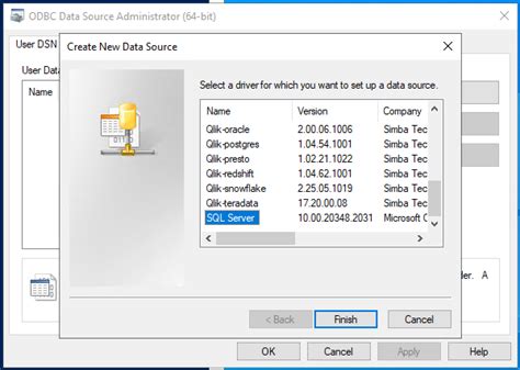 Solved Odbc Connection Gives Error Qlik Community 2133437