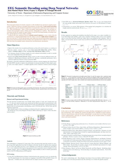 Pdf Eeg Semantic Decoding Using Deep Neural Networks