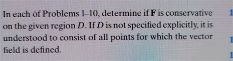 solved in each of problems 1 10 determine if f is