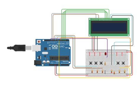 Circuit Design Alarm Timer Tinkercad