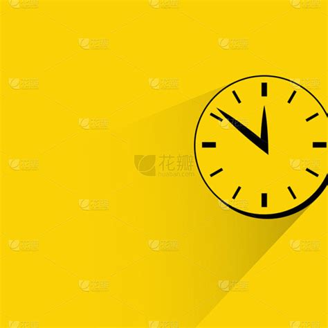 象形文的带箭头的时钟