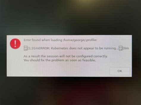 Boot Error Found When Loading Home Username Profile Ask Ubuntu