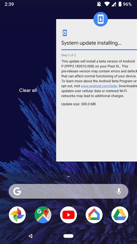 Clear All Button Is Back In Task View Of Android P Android Authority