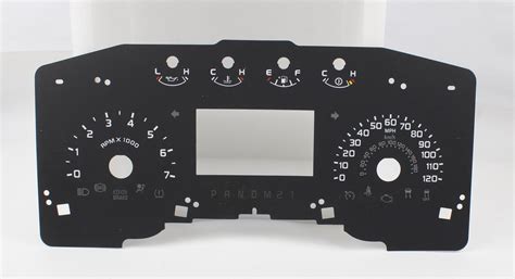 Automobile Speedometer Dials 2d Type Speedometer Faceplates And