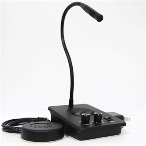 Window Speaker Dual Way Window Intercom System Zero Touch Window Mic