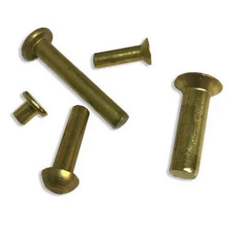 Solid Brass Rivets At ₹ 25piece Kondithop Chennai Id 23110727330