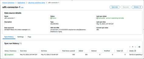 unleash your salesforce data using the amazon q salesforce online connector