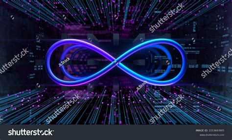 Devops Software Development Operations Infinity Symbol Stock