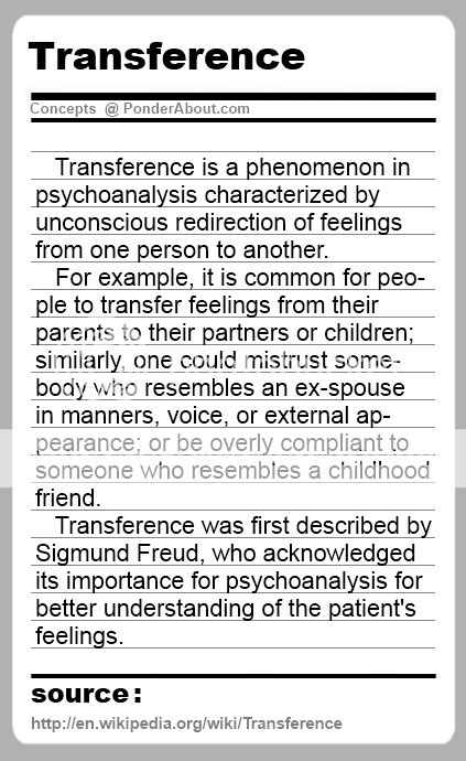 transference psychology
