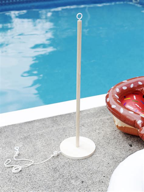 DIY Pool Float Holder