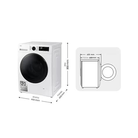 Lavadora Secadora Wd 90dg5b15beec Samsung Da 9kg 6kg Electrocash