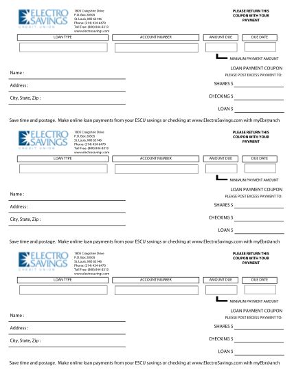 Excel Coupon Template
