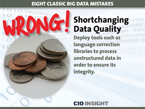 Eight Classic Big Data Mistakes CIO Insight