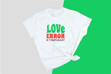 Love Error Svg Design Graphic By Tajulislam Creative Fabrica
