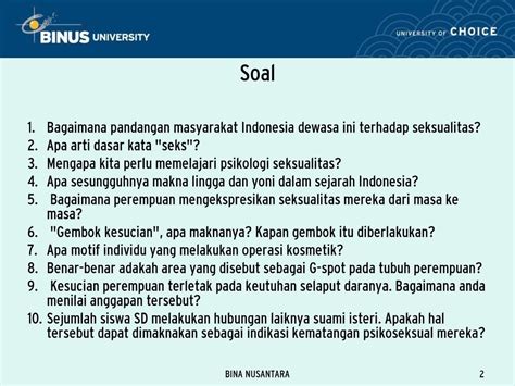 Matakuliah L Psikologi Seksualitas Ppt Download