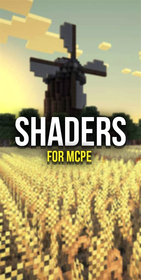 Shaders For Mcpe Realistic Sh Para Android Descargar