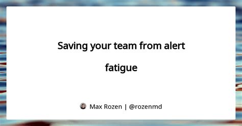 Saving Your Team From Alert Fatigue Onlineornot