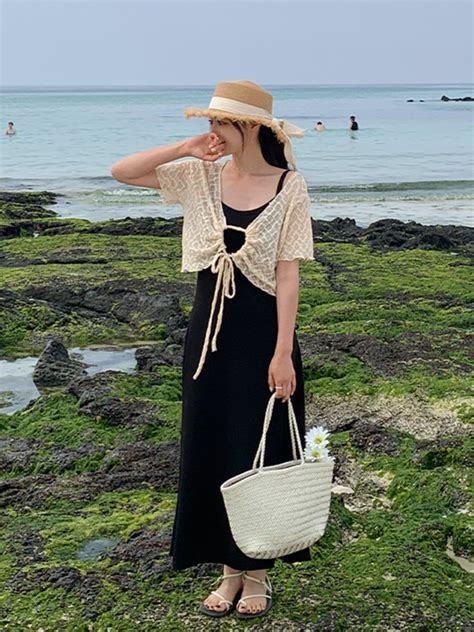 리리앤코 유헨브 레이스 블라우스 나시 원피스 투피스 세트 여름 여름옷 여름신상 썸머룩 썸머 신상 여름투피스 블라우스 뷔스티에원피스 롱원피스 맥시원피스 스판원피스 셔링