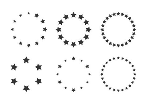 star circle pattern vector art icons and graphics for free download