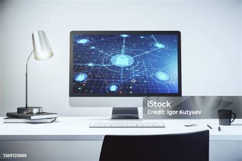 현대 노트북 화면에 잠금 기호 와 마이크로 회로 그림 창조적 인 아이디어 개념 보호 및 방화벽 개념 3d 렌더링 보안에 대한 스톡 사진 및 기타 이미지 Istock