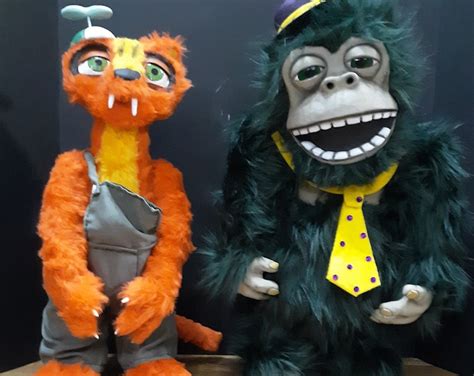 Custom Order Gorilla Gus And Willy 21 Handmade Clay Figure Set Willys