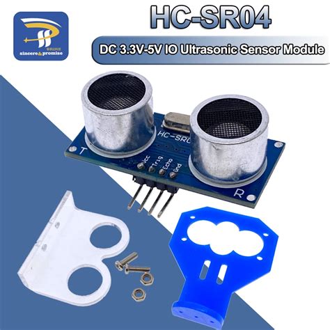 DC 3.3V 5V IO Ultrasonic Module HC SR04 Distance Measuring Transducer Sensor For Arduino DIY Kit ...