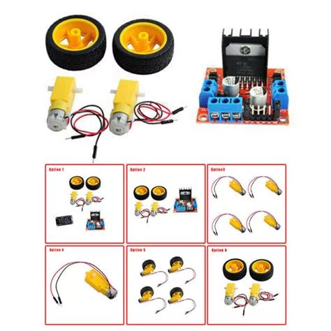 smart car robot plastic dc 3 6v gearbox motor arduino tt motor tires