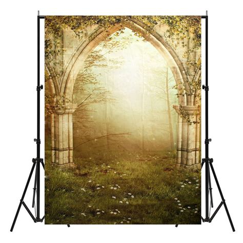 Vinyl Forest Realistic Effect Scenic Photography Backdrop Studio Prop