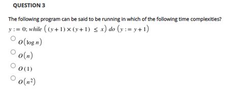 solved question 3 the following program can be said to be