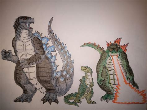The Kaiju Files Godzilla By Gavinoeldiabloguapo On Deviantart