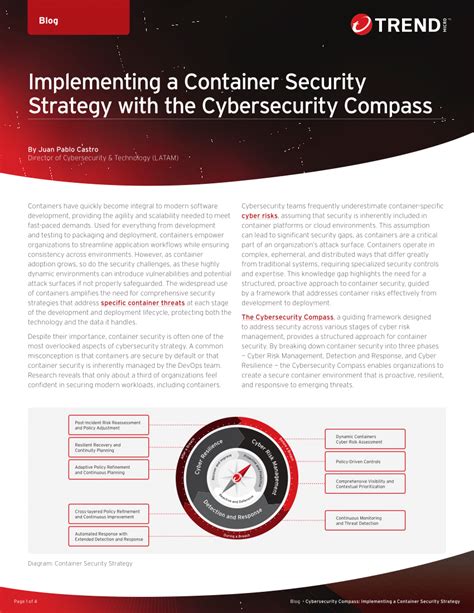 Pdf Implementing A Container Security Strategy With The Cybersecurity